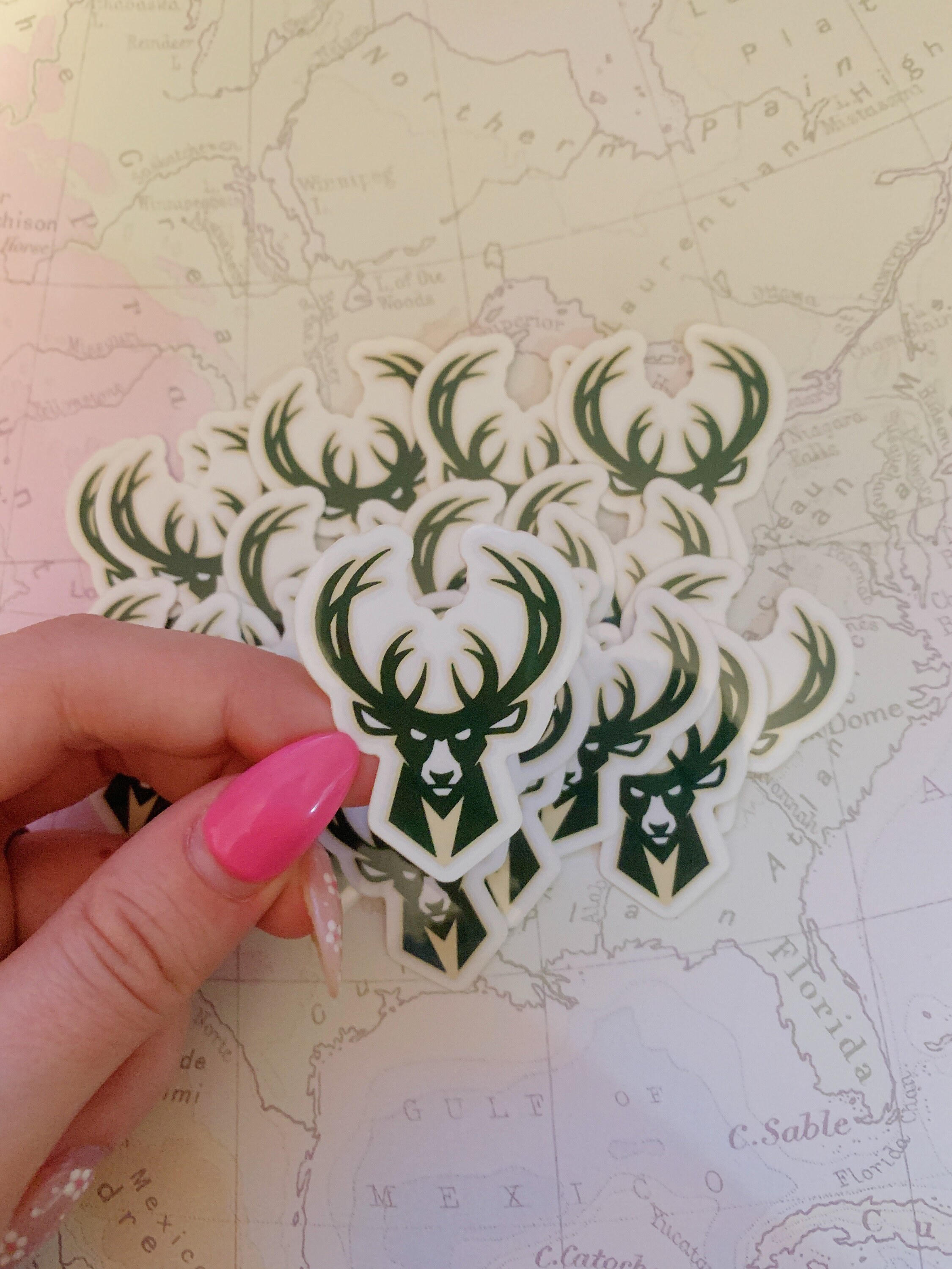 Milwaukee Bucks Mini Sticker Pack - Etsy