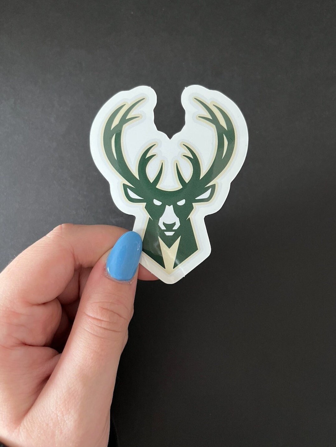 Milwaukee Bucks Big Deer Sticker - Etsy