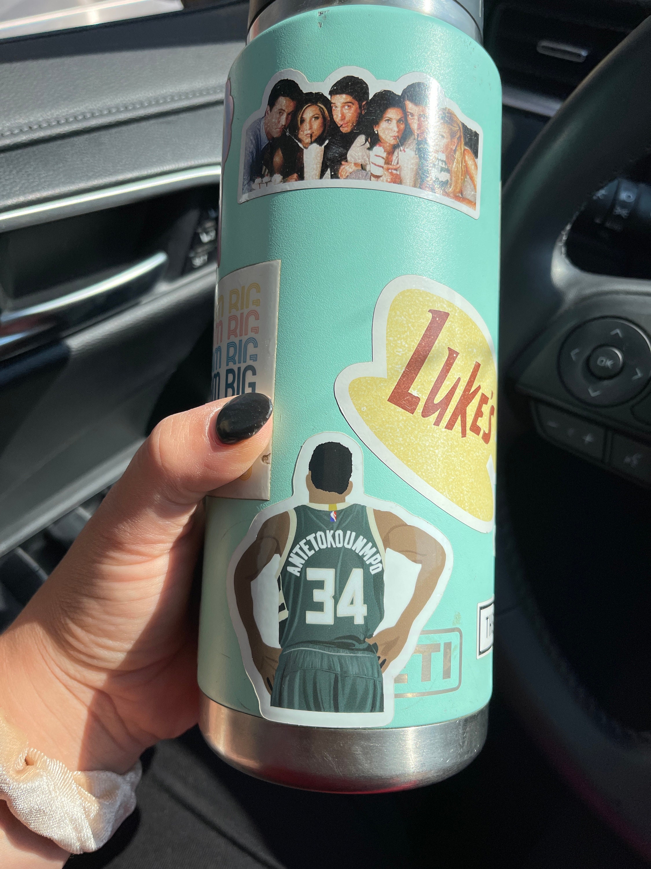 Giannis Antetokounmpo Jersey 34 Milwaukee Bucks Sticker - Etsy