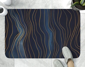 Art Deco Bath Mat - Etsy