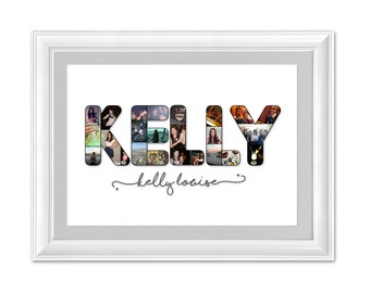 Name Collage | Etsy