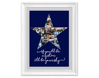 Star Collage Art | Etsy UK