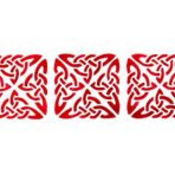 Celtic Heart Stencil - Etsy