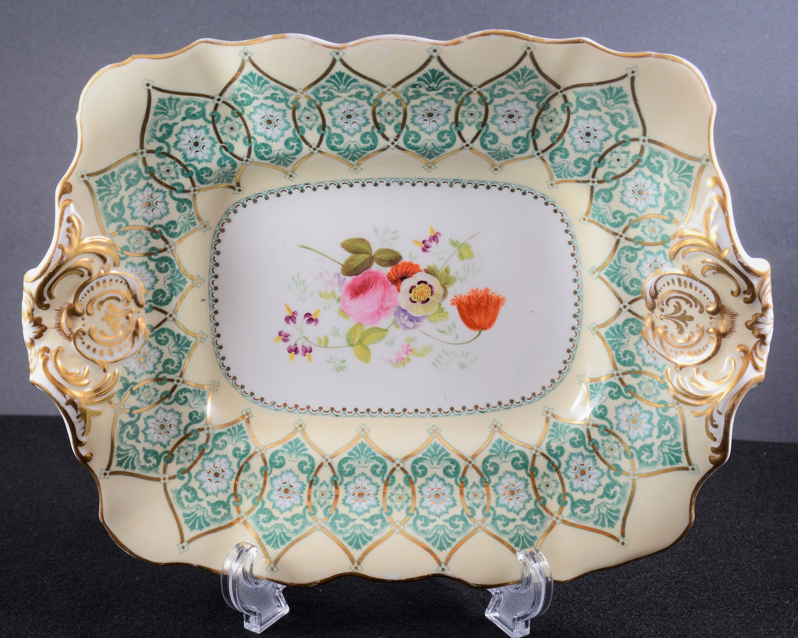 Antique Copeland Spode Double Handled Dish | Etsy