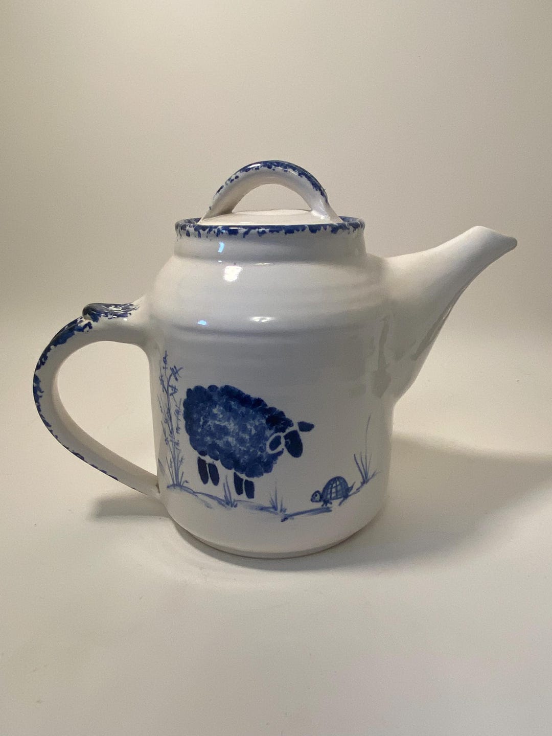 Pine Ridge Pottery Country Life Collection 6 Cup Teapot - Etsy