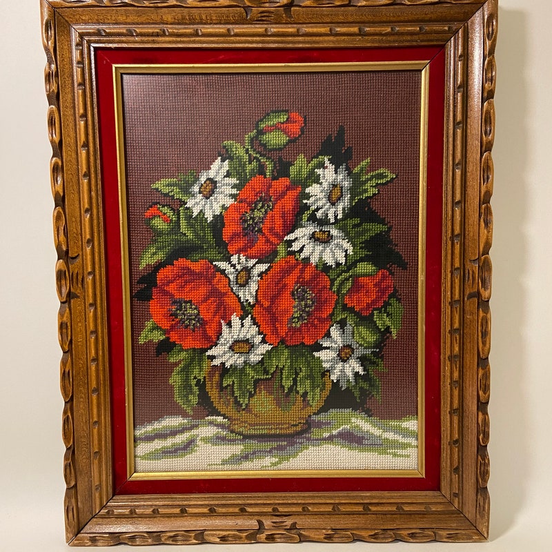 Finished Needlepoint - Etsy