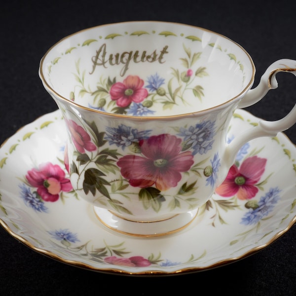Royal Albert Poppy Tea Cup - Etsy