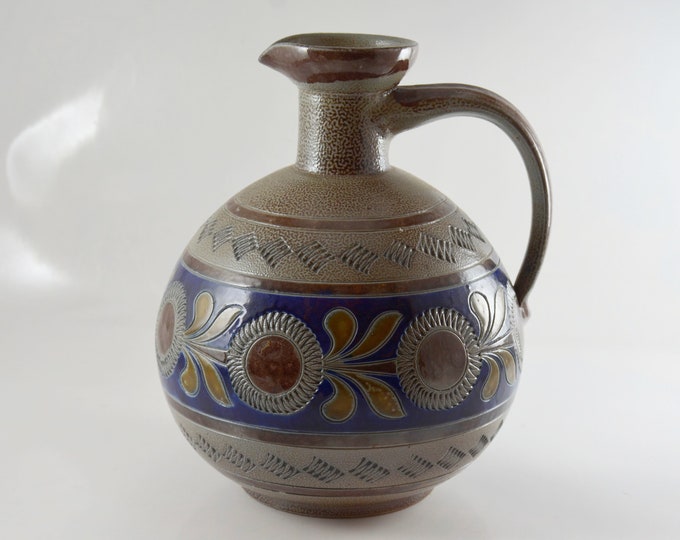 Handarbeit German Salt Glaze Pottery Pitcher / Jug - Etsy