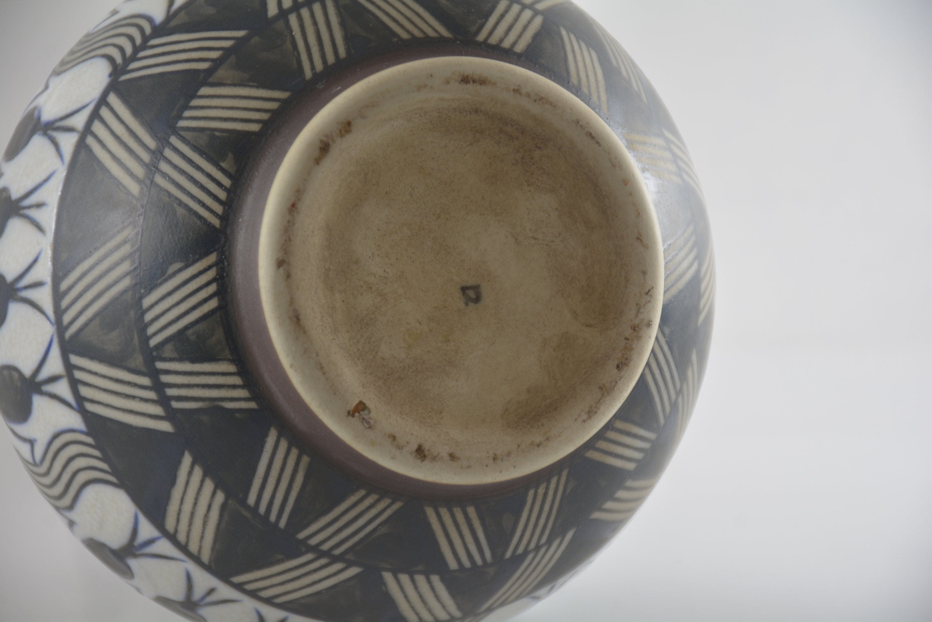 Sauri Warli Handmade Folk Art Black and White Friendship Vase - Etsy