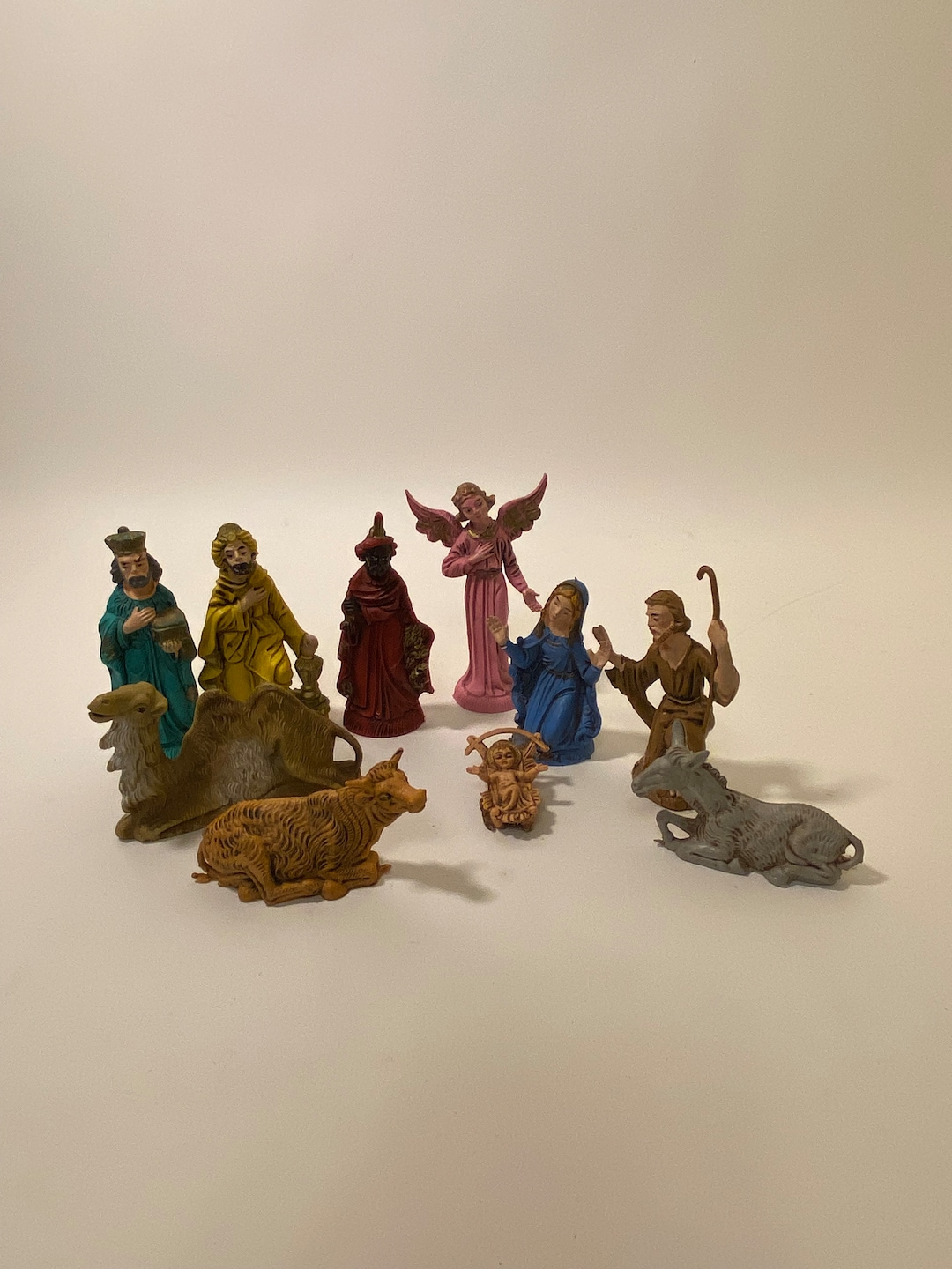 Italian Nativity Set - 10 Piece - Etsy