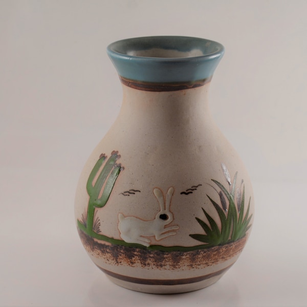 Vintage Mexican Pottery Rabbit - Etsy