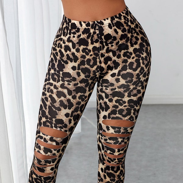 Ripped Yoga Pants - Etsy