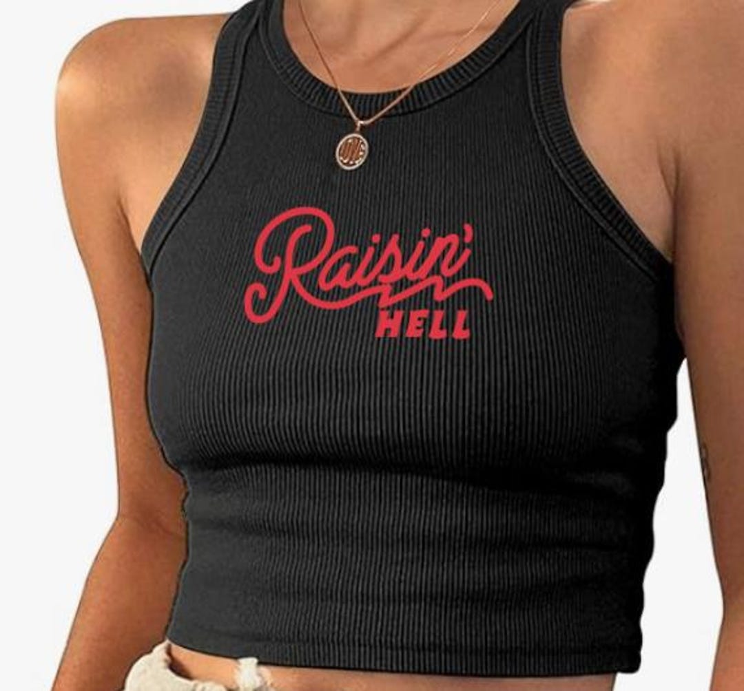 Raising Hell Tank - Etsy