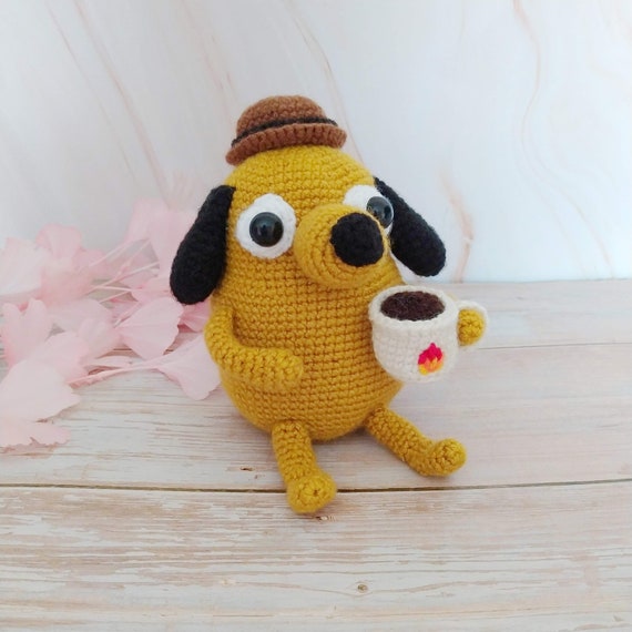 This is Fine Dog Amigurumi Handmade Plush finished Product | Etsy
