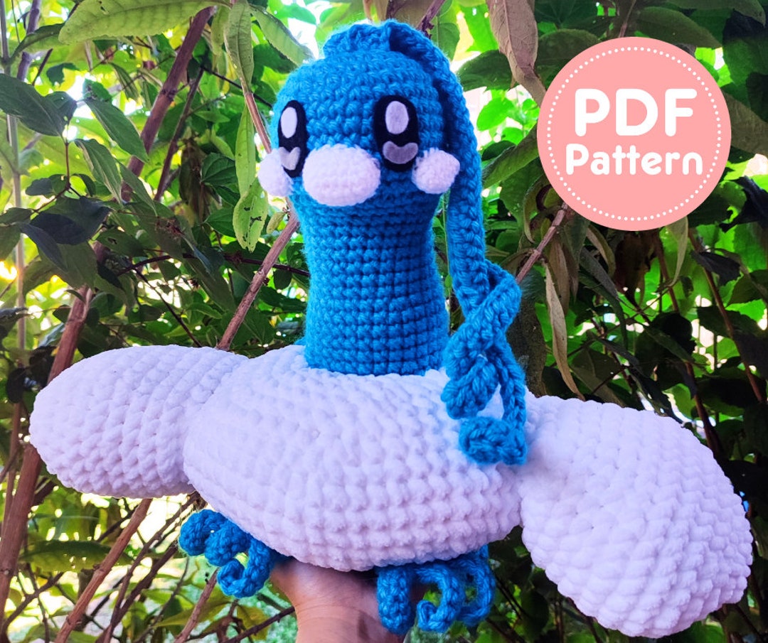 Flying Dragon Fluffly Amigurumi Crochet Pattern - Etsy