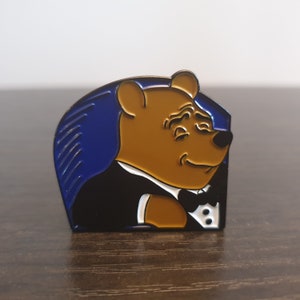 Winnie the Pooh Pin Meme Pin Enamel Pin Cartoon | Etsy