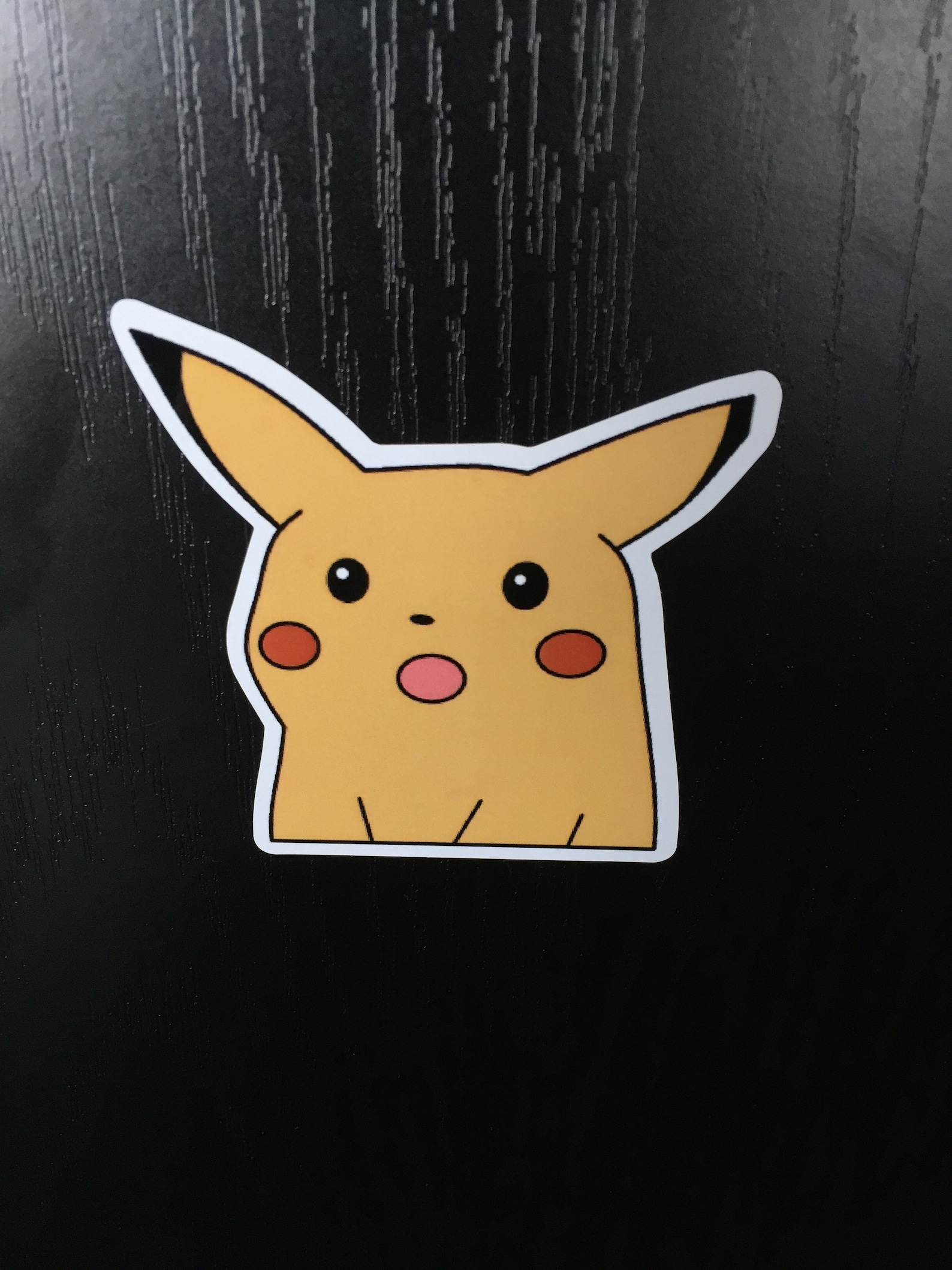 Surprised Pikachu Sticker Pokemon Memes - Etsy