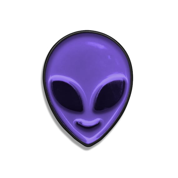 Purple Alien Head