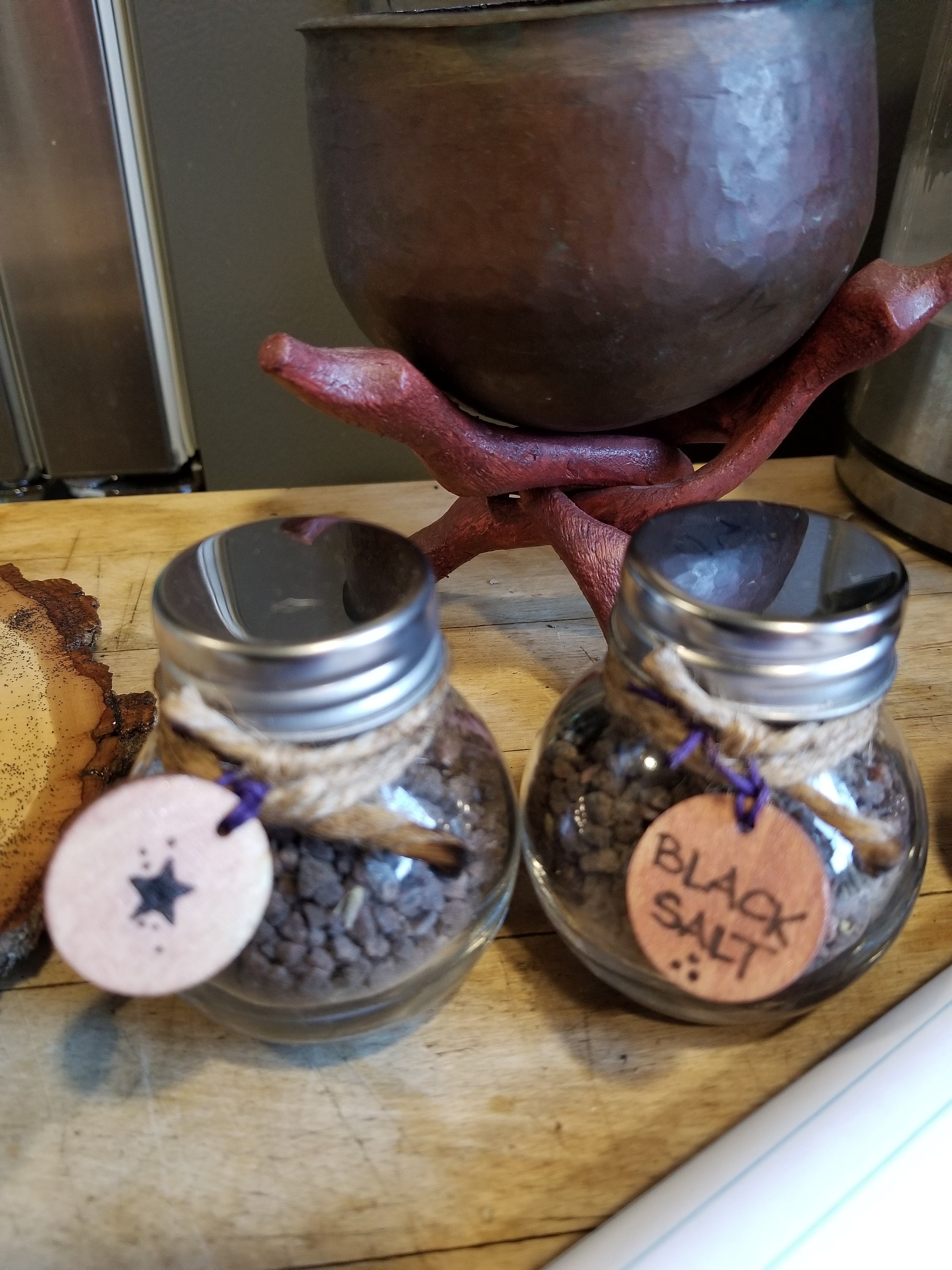 Black Salt Blessed Salt Spell Salt - Etsy