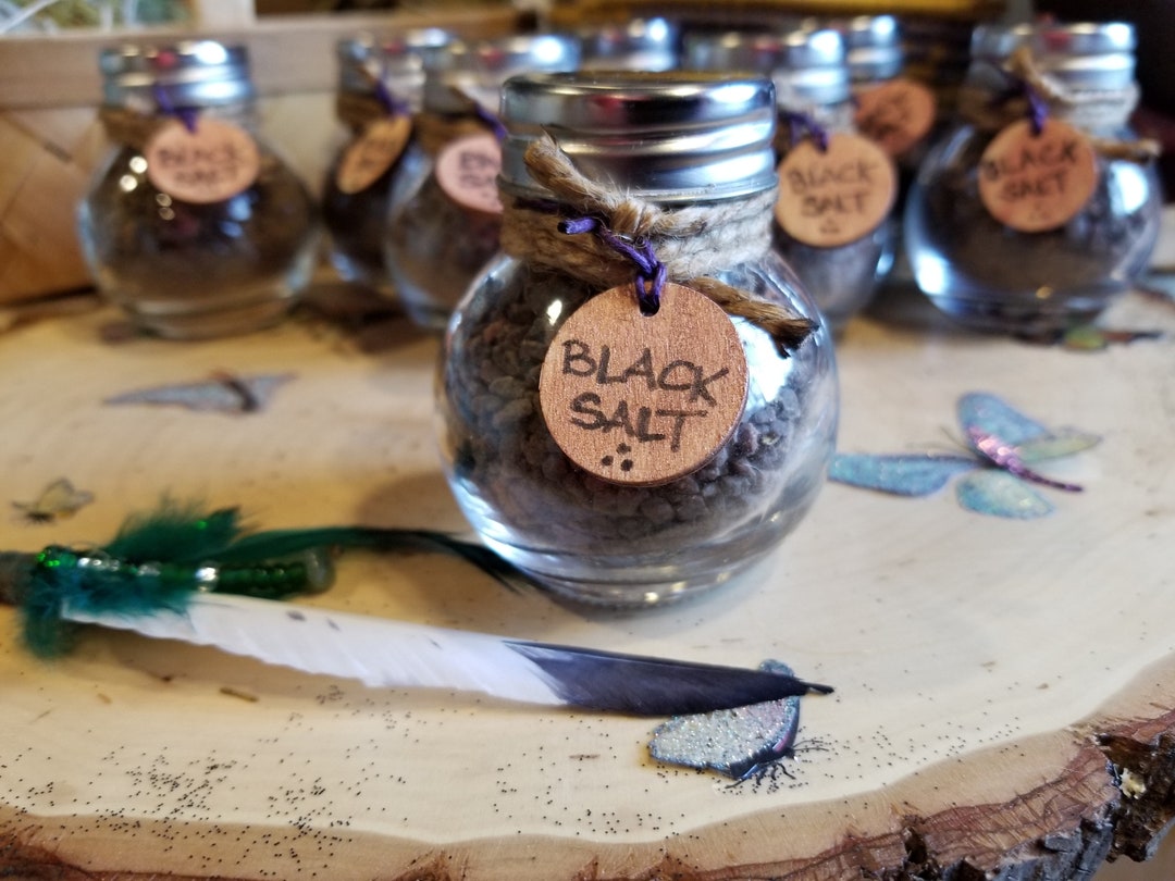 Black Salt Blessed Salt Spell Salt - Etsy
