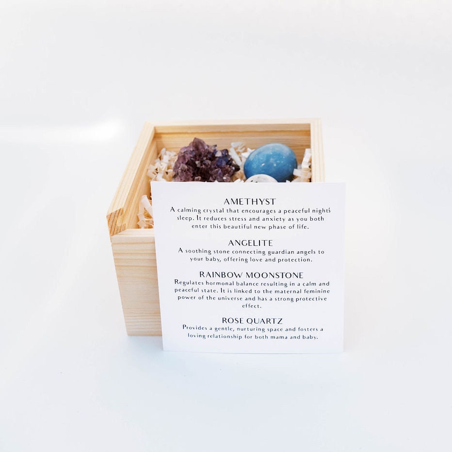 Nursery Crystals Set / Baby Sleep Crystals / Baby Shower Gifts ...