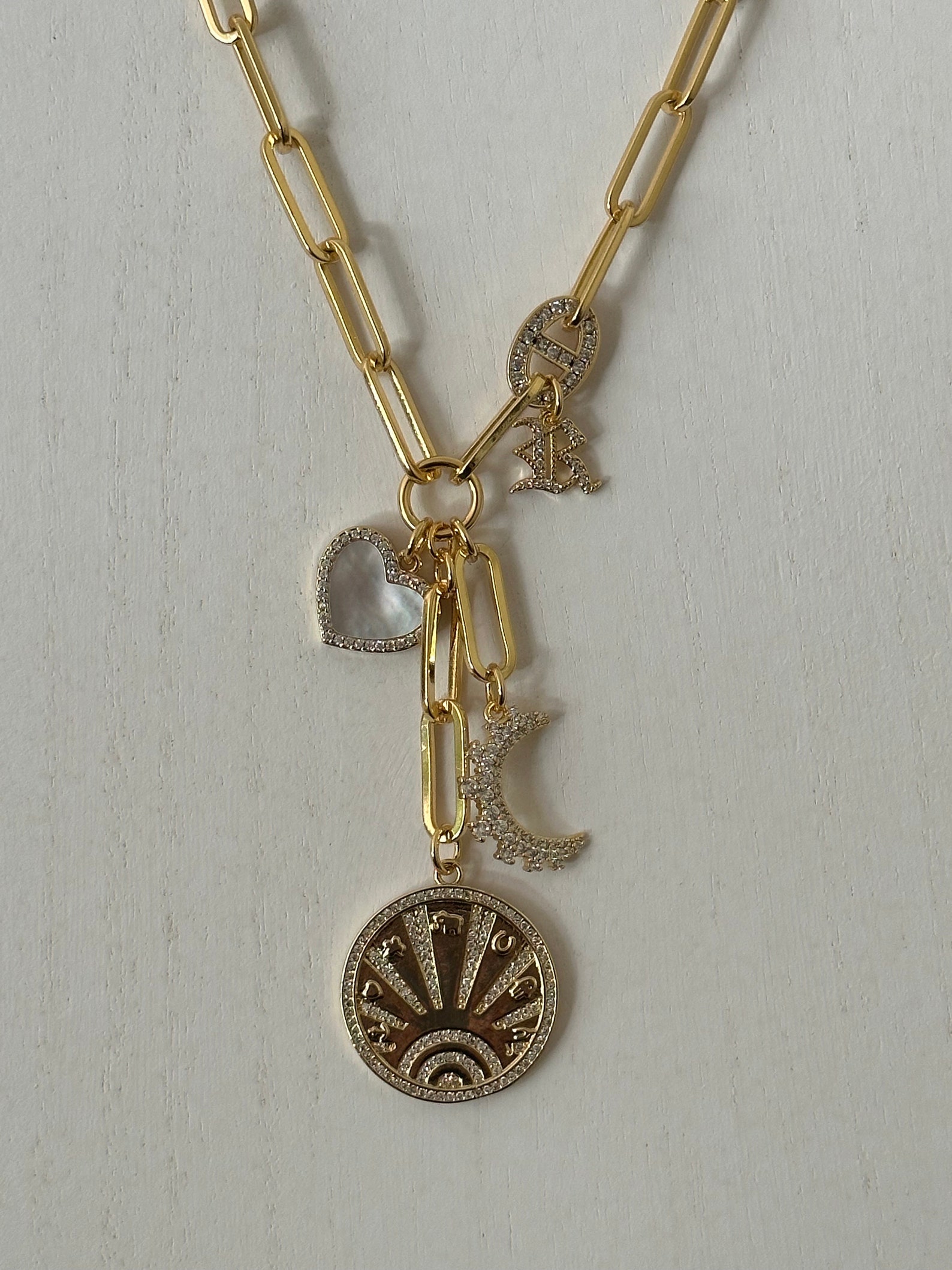 Personalized Protection Talisman Necklace - Etsy