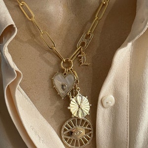 Personalized Protection Talisman Necklace - Etsy