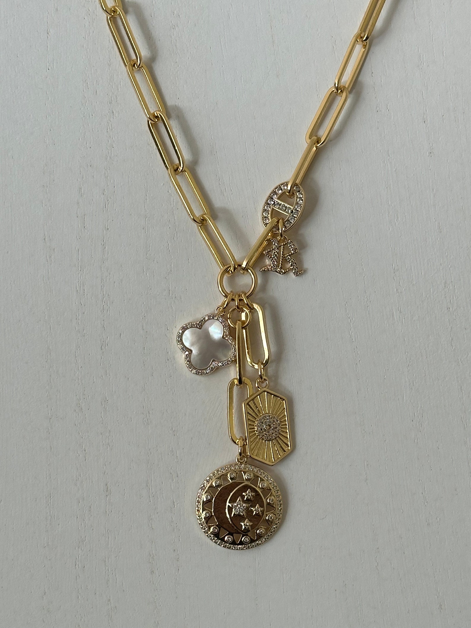 Personalized Protection Talisman Necklace - Etsy