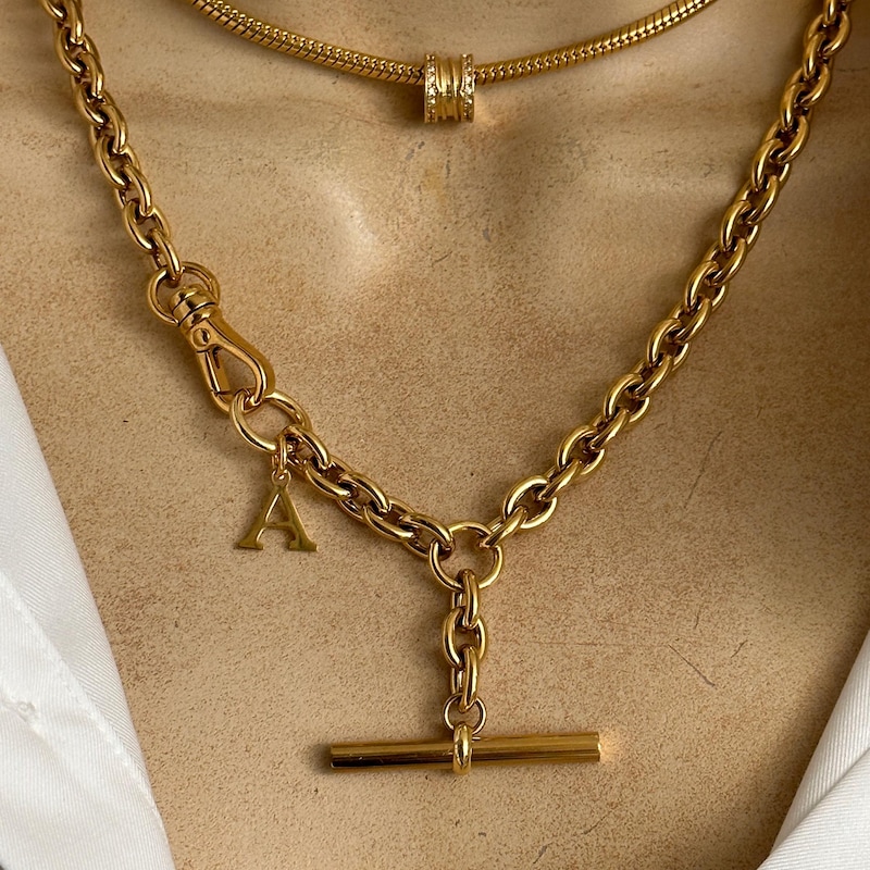 Vintage Omega Chain Gold - Etsy