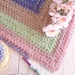 CROCHET PATTERN - Hopscotch Triangle Scarf, US Term, Crochet Pattern ...