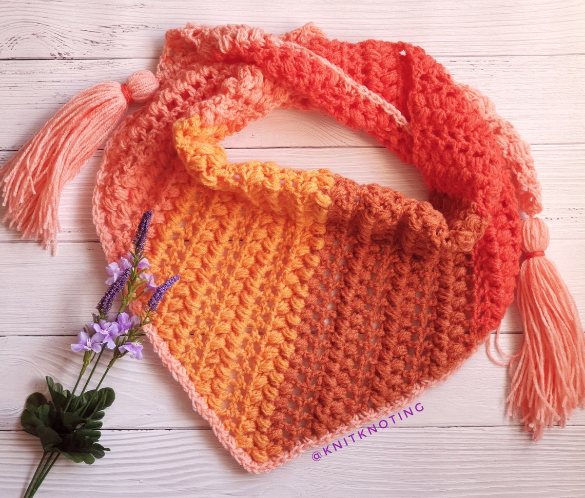 CROCHET PATTERN Fishtail Braid Scarf US Terms Crochet - Etsy