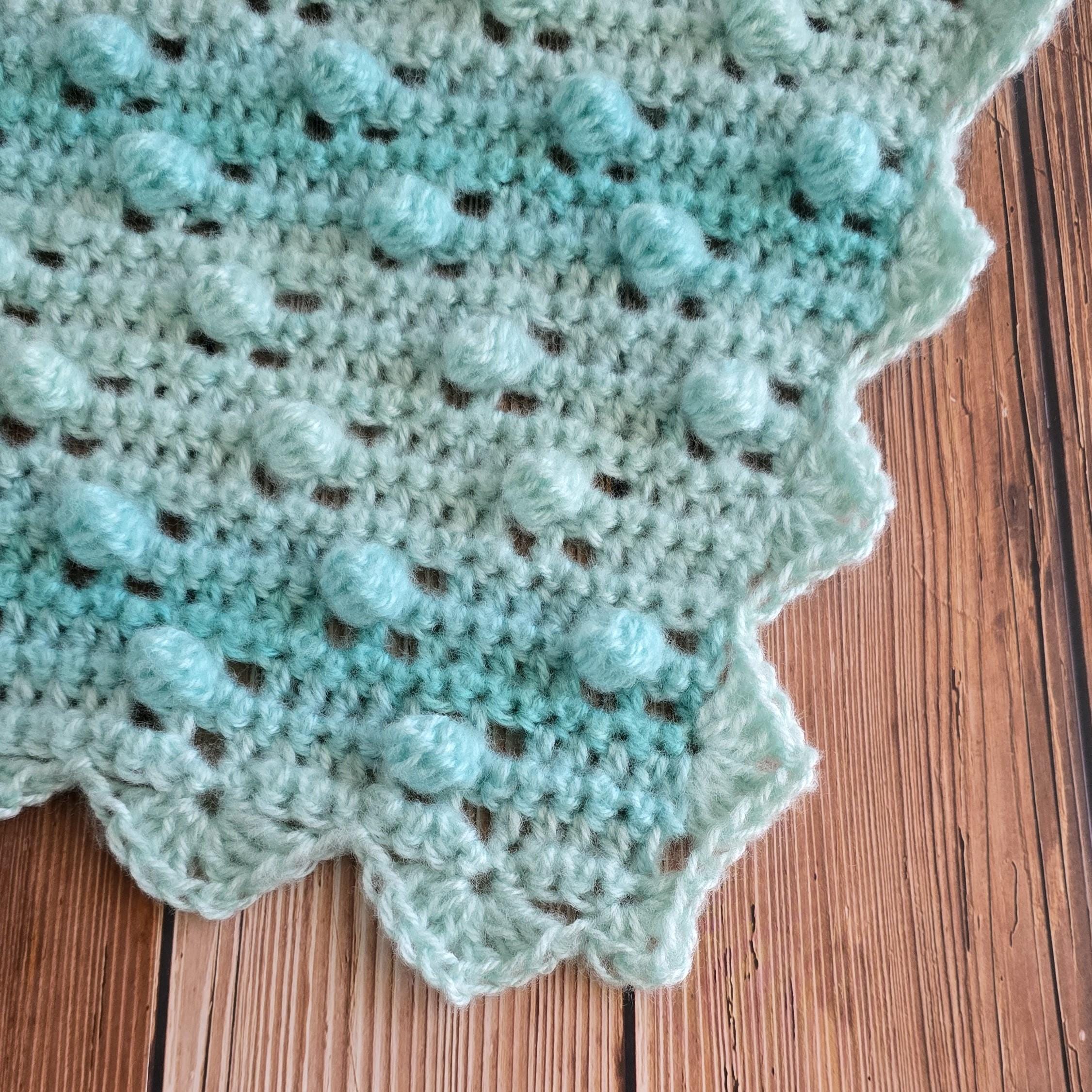 CROCHET PATTERN - Jade Clouds Scarf, US Terms, Beginner Friendly ...
