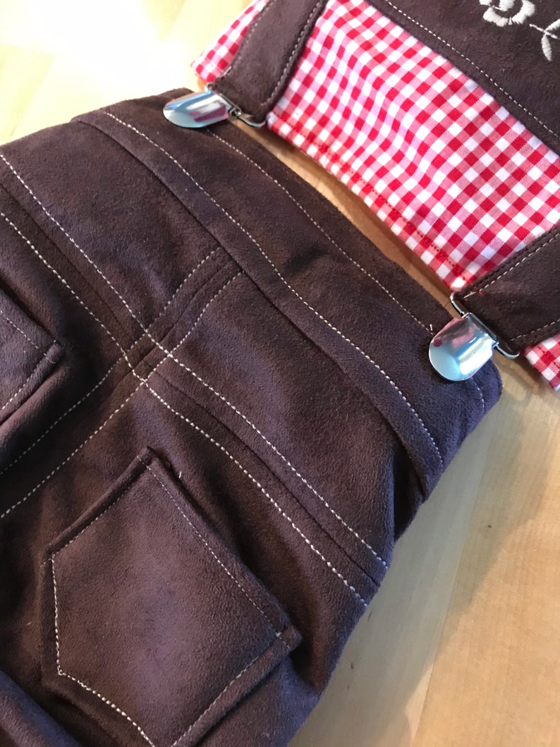 Lederhosen Dog Outfit German Oktoberfest Harness Vest and | Etsy