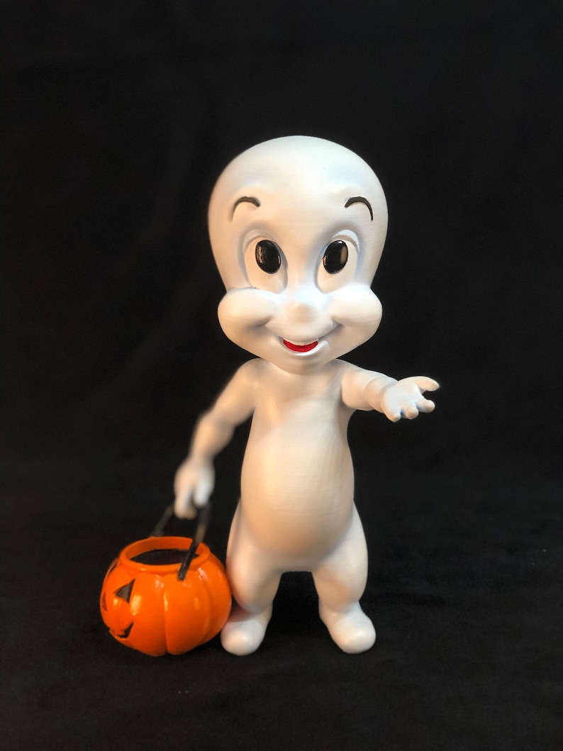 Casper the Friendly Ghost Halloween Trick or Treat Figure | Etsy
