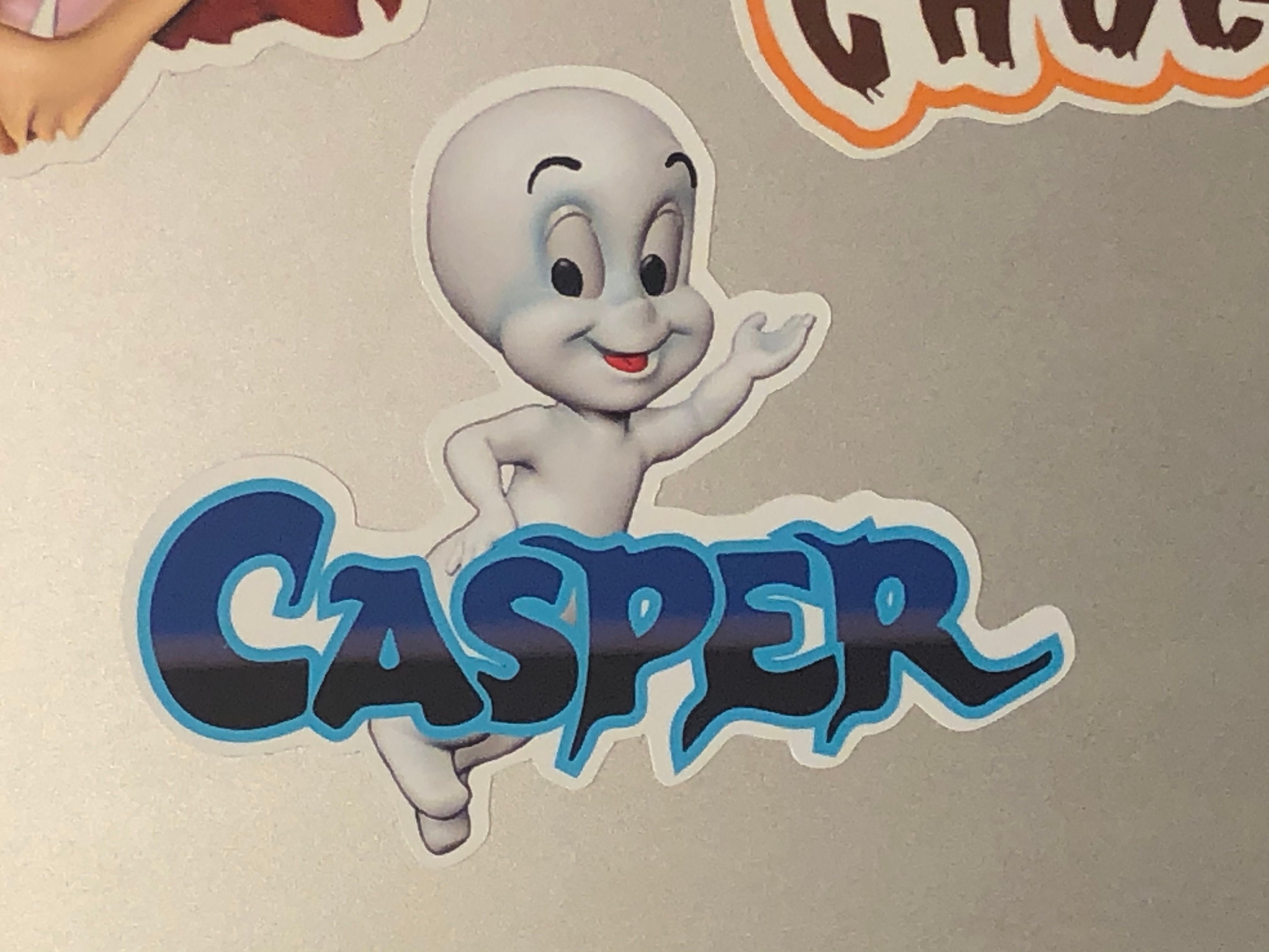 Casper 3 Vinyl Sticker Decal The friendly Ghost | Etsy