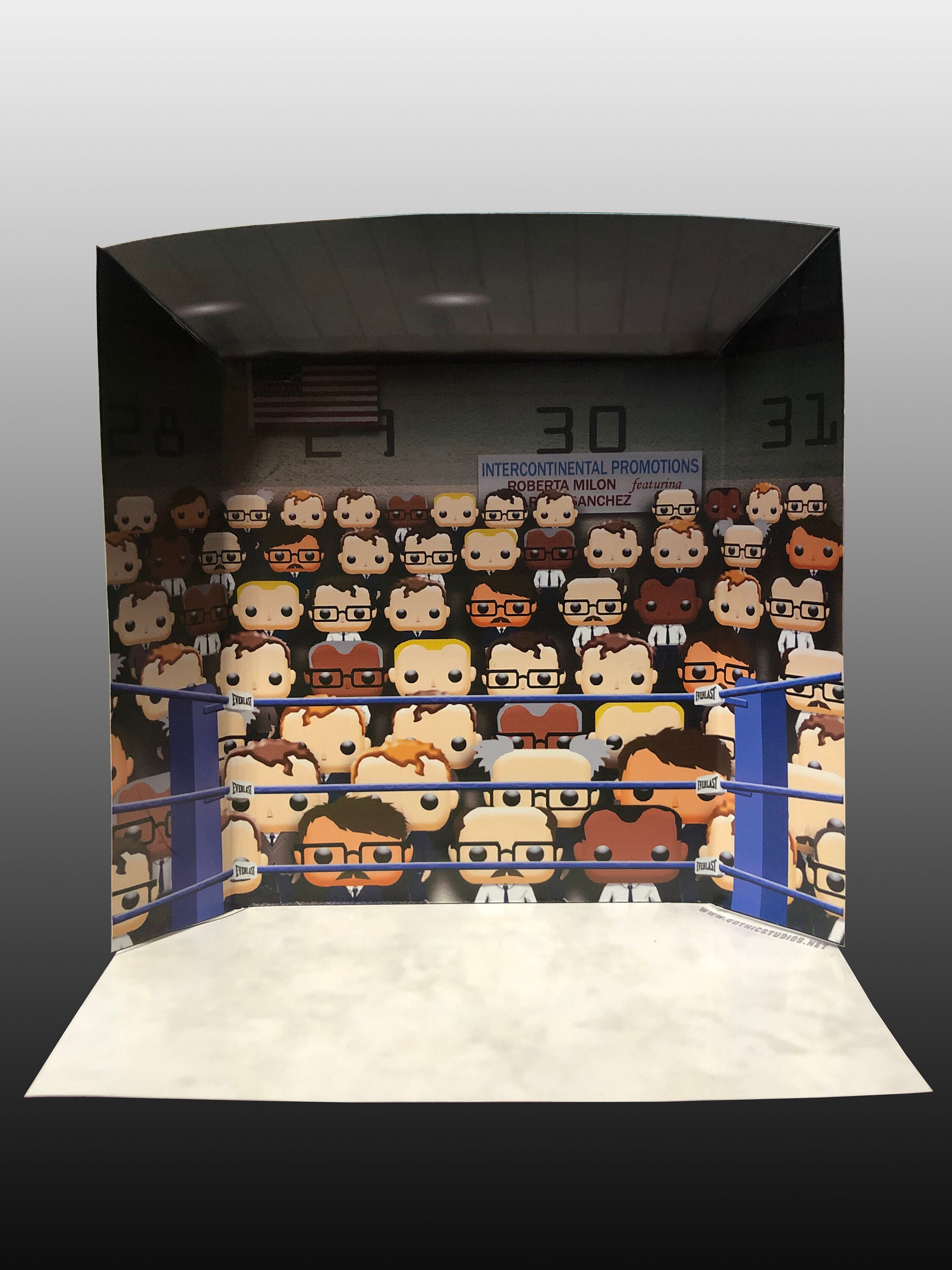 Funko Pop Boxing & Wrestling Ring Background WWE UFC Ali Rocky - Etsy
