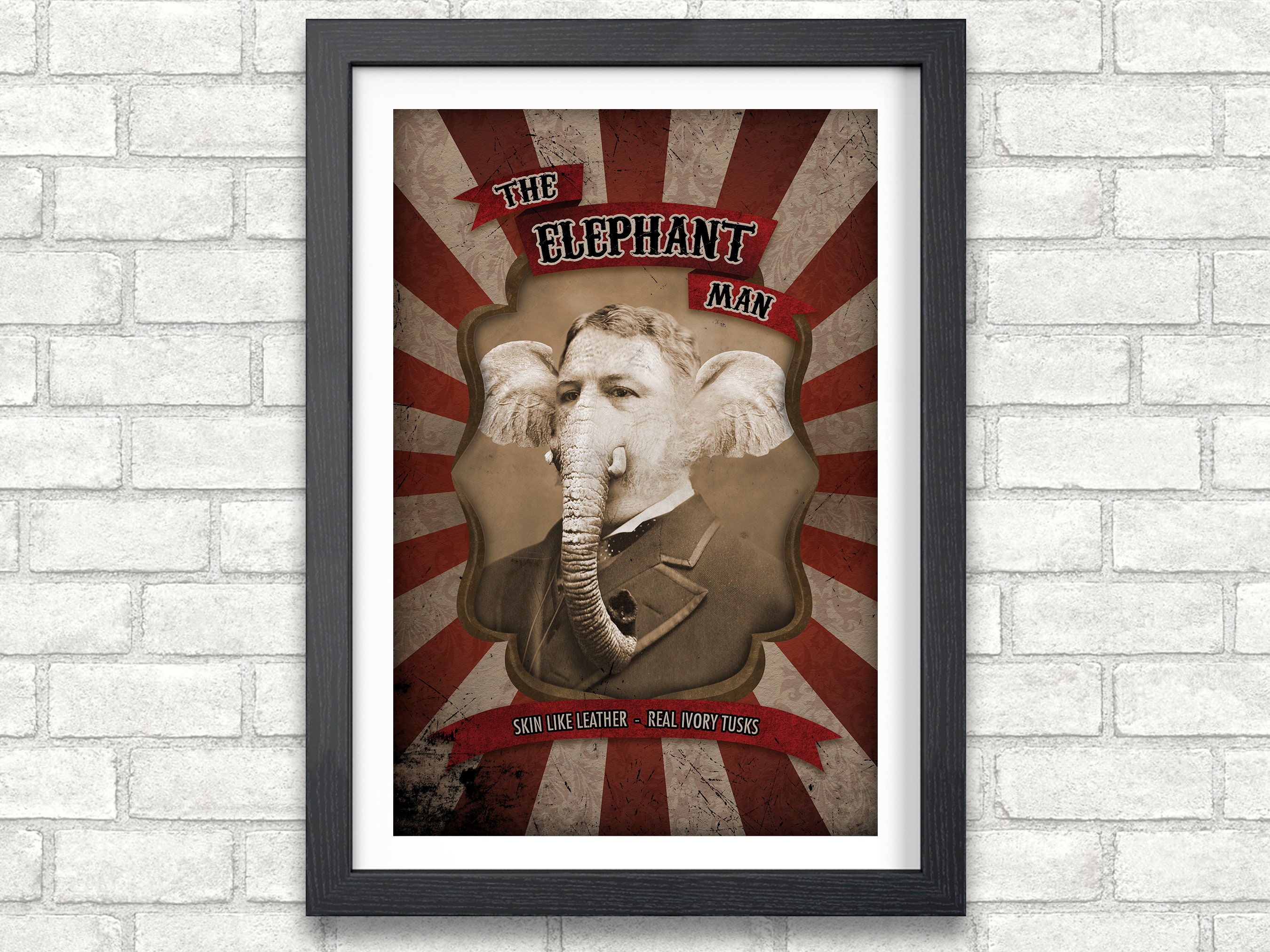 Circus Elephant Poster