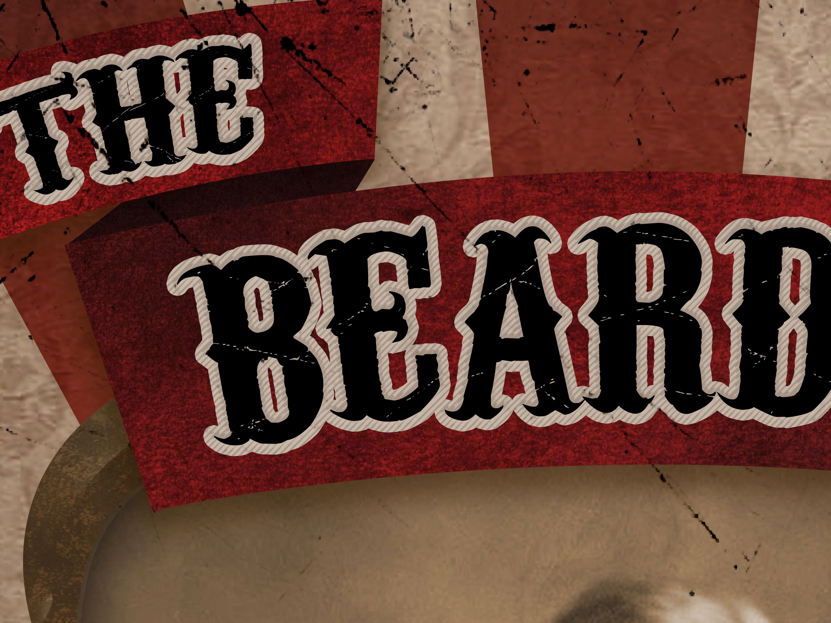 The Bearded Lady - Freak Show Poster - Etsy