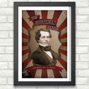 Freak Show Poster the Southern Vampire 24x36 - Etsy