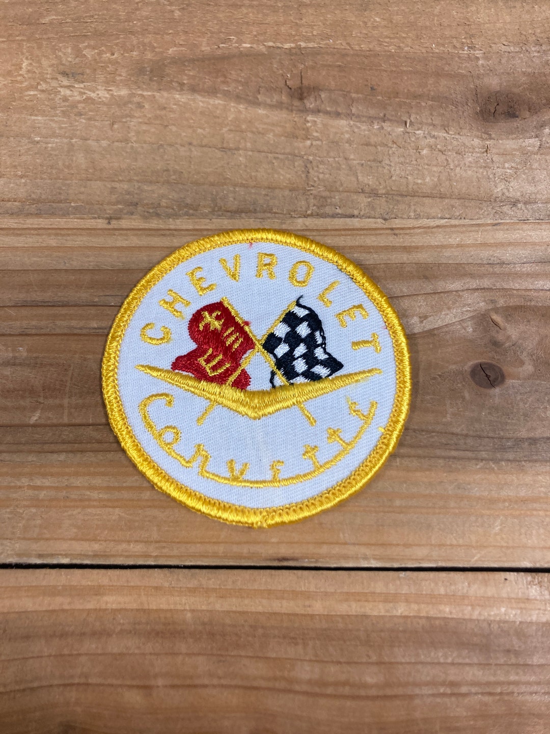 Vintage Chevrolet Corvette Patch - Etsy