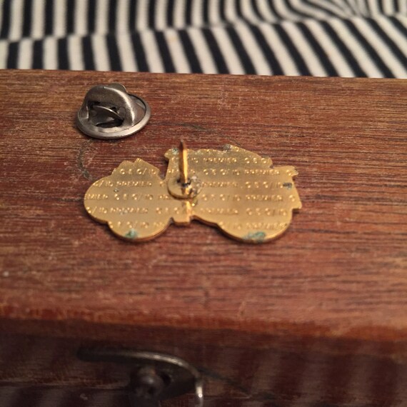 Vintage 1896 Karl Benz Pin - Gem