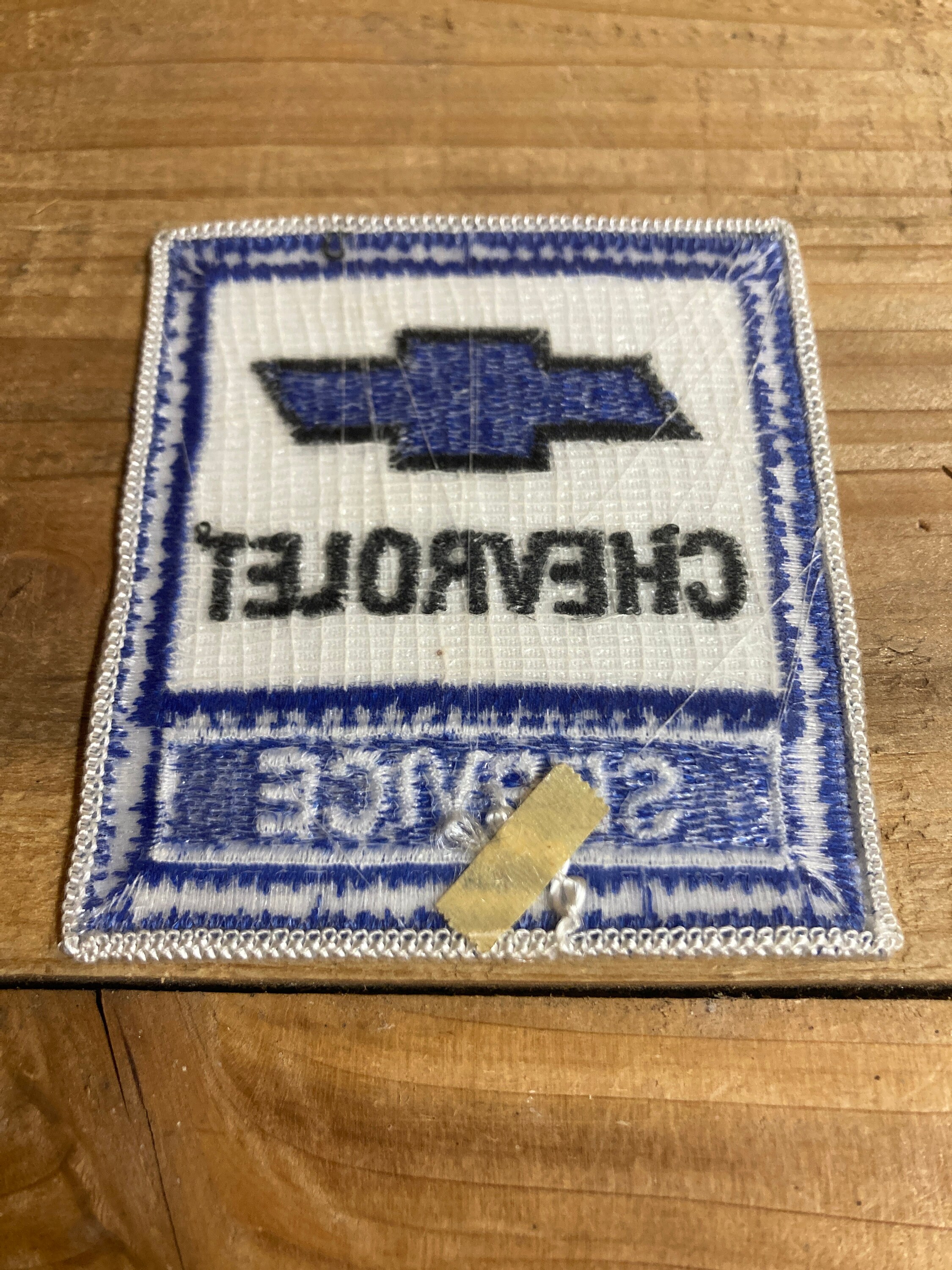 Vintage Chevrolet Service Uniform Patch - Etsy