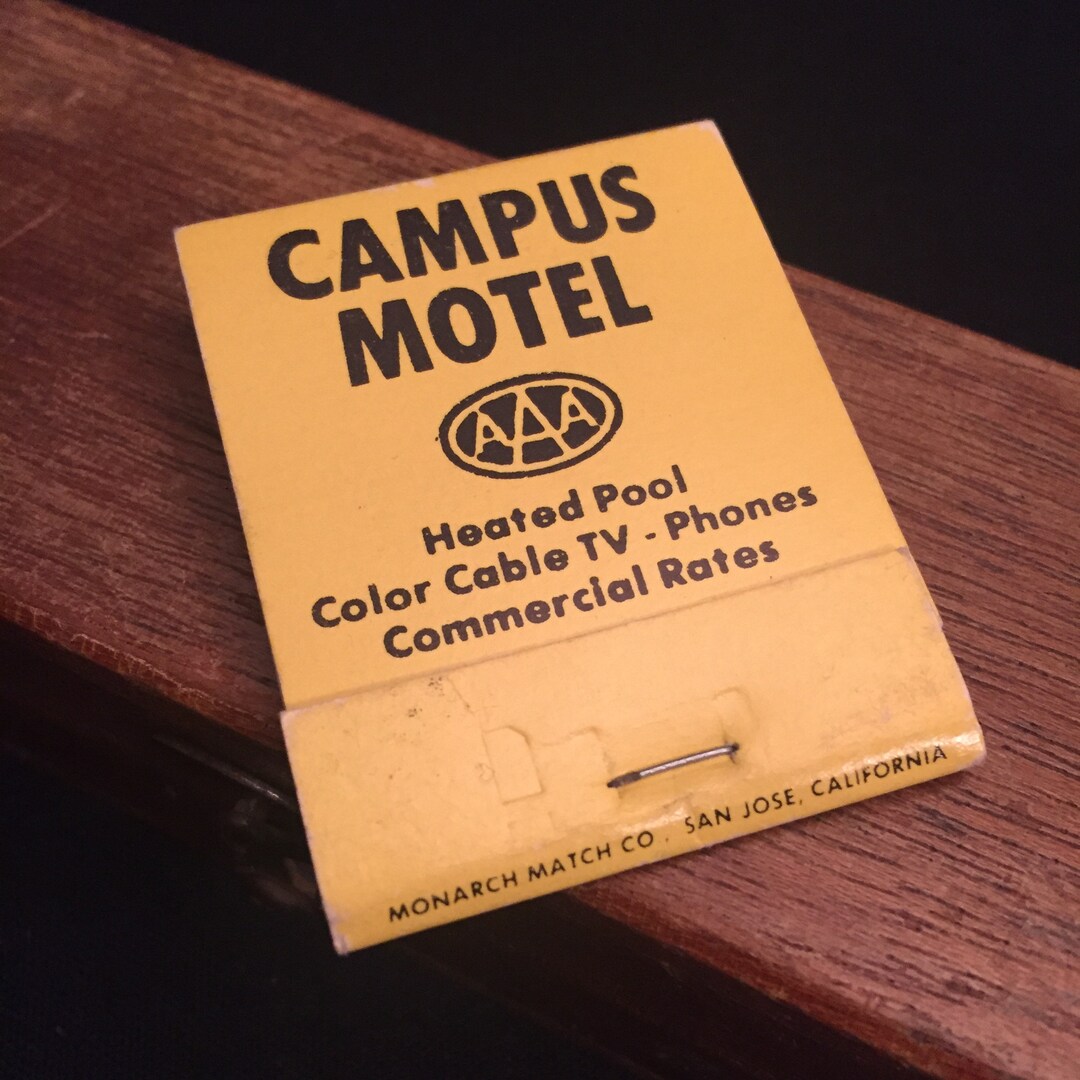 Campus Motel AAA Matchbook From San Luis Obispo CA, Hearst Castle - Etsy
