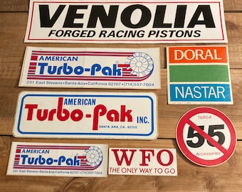 SUNOCO Original Vintage 1960's 70s Racing Decal/sticker - Etsy