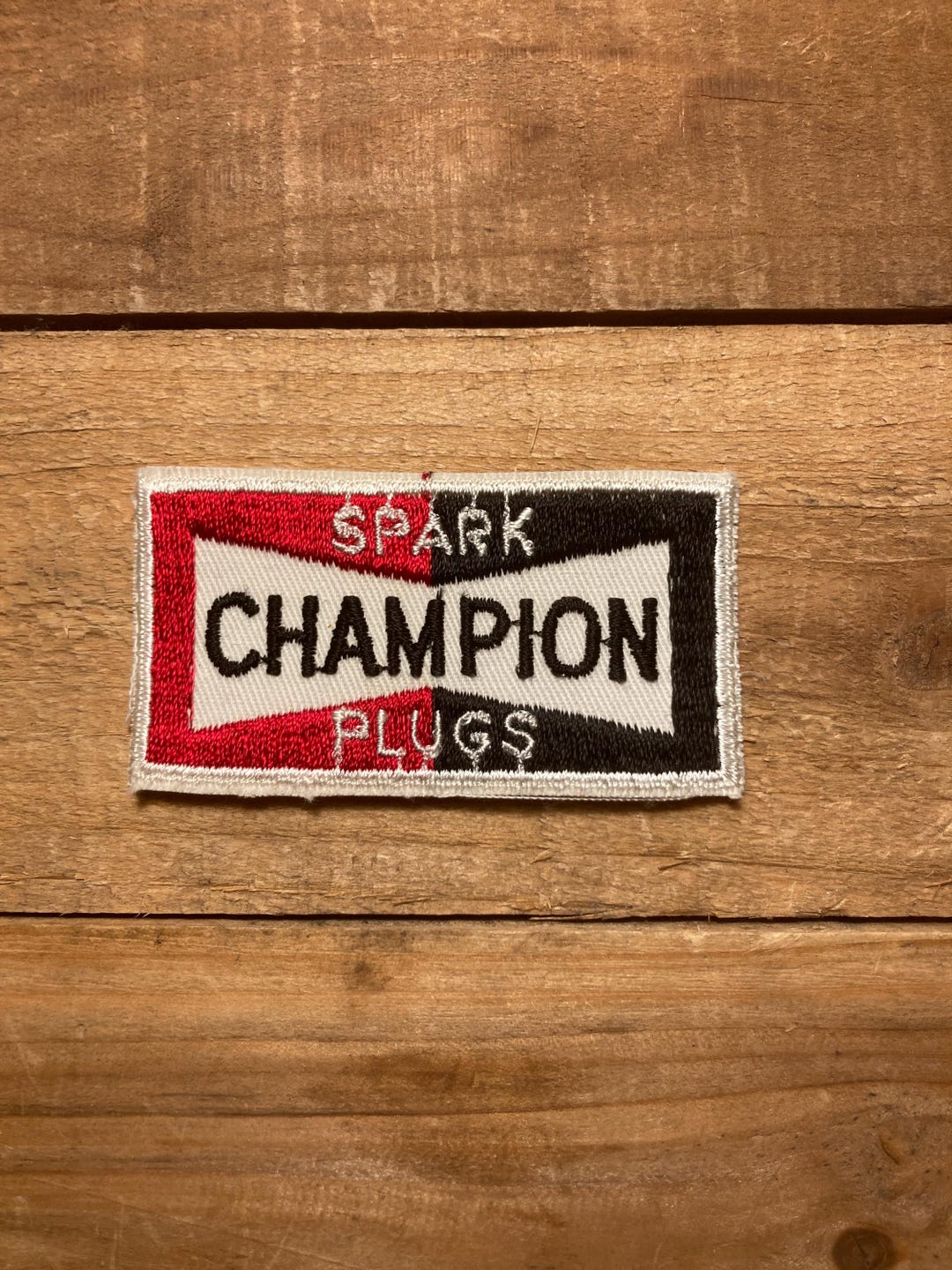 Vintage Champion Spark Plugs Logo Patch - Etsy