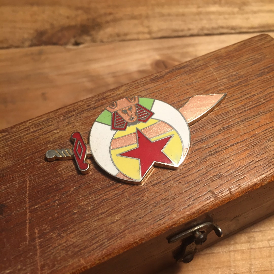 Vintage Shriners Masons Emblem Badge - Etsy