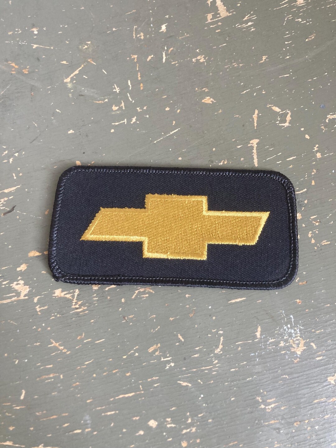 Vintage Chevrolet Bowtie Logo Patch - Etsy
