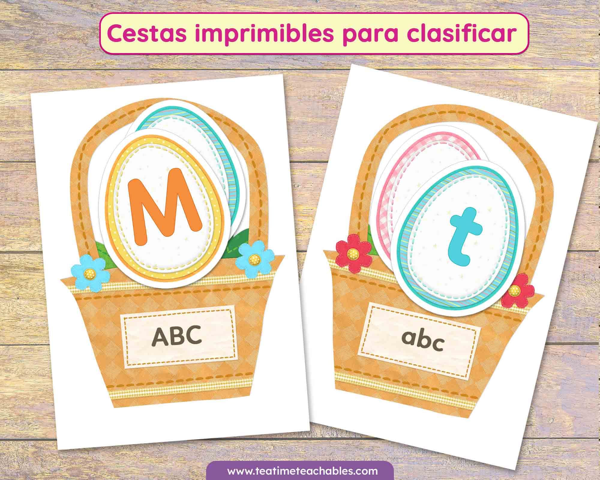 Spring Matching Cards in SPANISH: Alphabet and Letter Sounds | PDF ...
