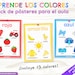 Learn Colors in Spanish | Colors Posters in Spanish | PDF | Printable ...