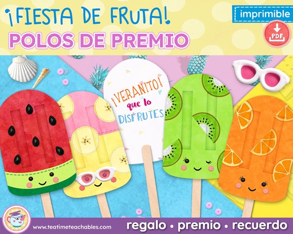 12 Imprimibles Para Fiestas De Helados